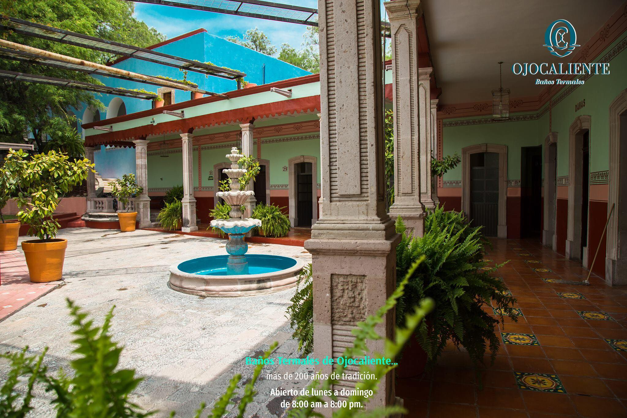 Baños termales de Ojocaliente - Cruising México